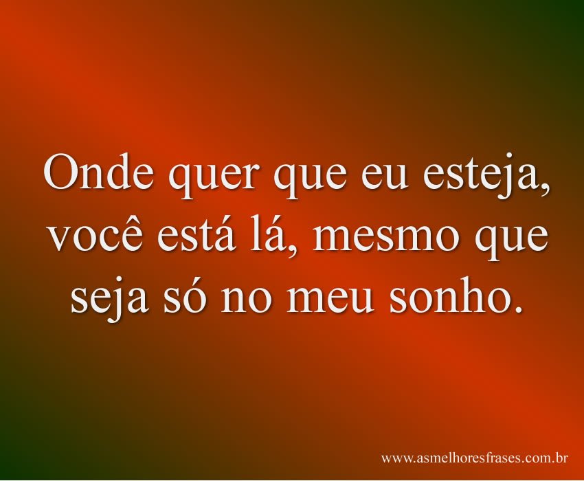 Onde quer que eu esteja Onde quer que eu esteja